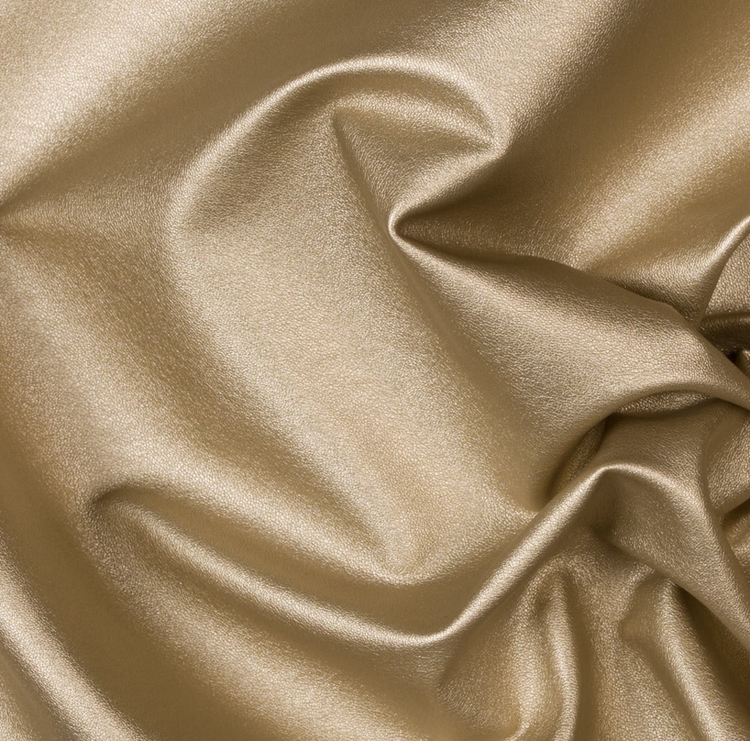 Gold Two Way Stretch Spandex Apparel Crafting Vinyl Fabric - Sold by ...