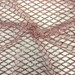 Dusty Pink Diamond Pattern Sequin Stretch Mesh Apparel Couture Fabric ...