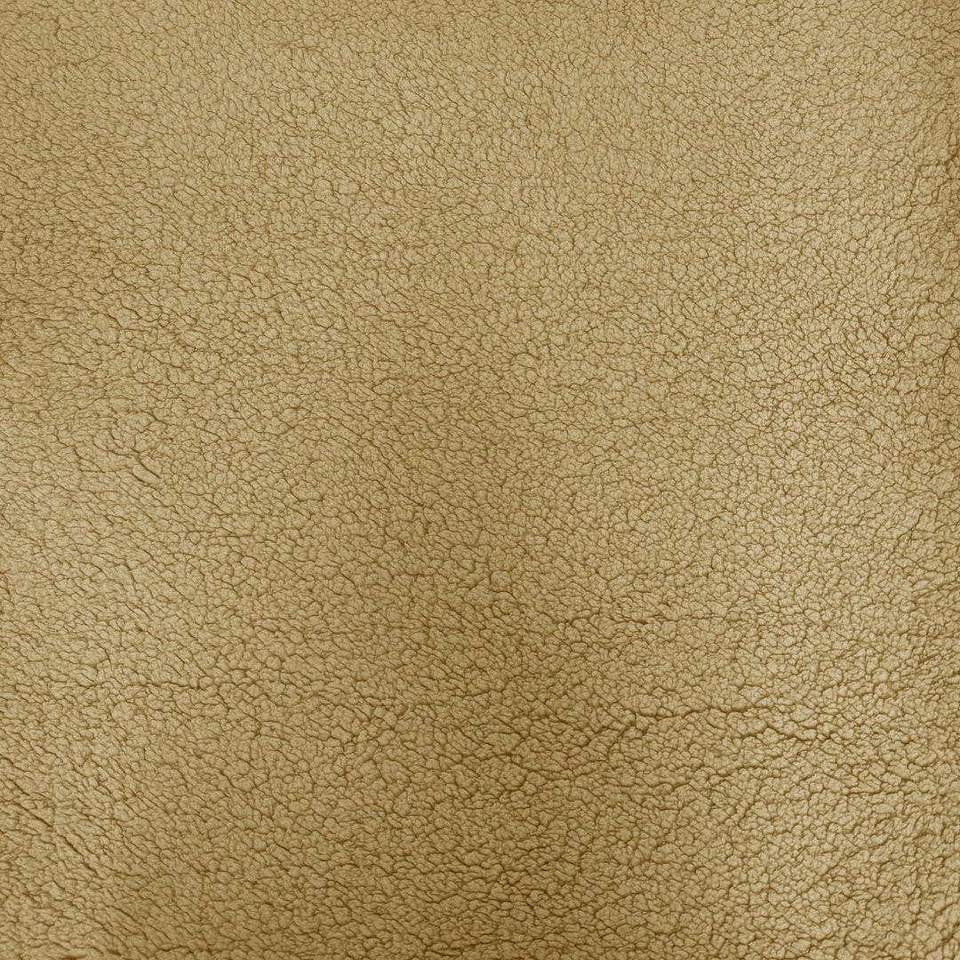 Tan Beige Sherpa Lambs Wool Faux Fur Blanket Apparel Crafting Fabric ...