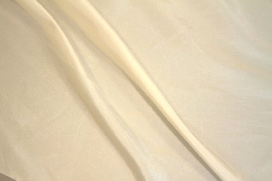 Solid Taffeta Fabric Ivory Sold by the Yard - Etsy