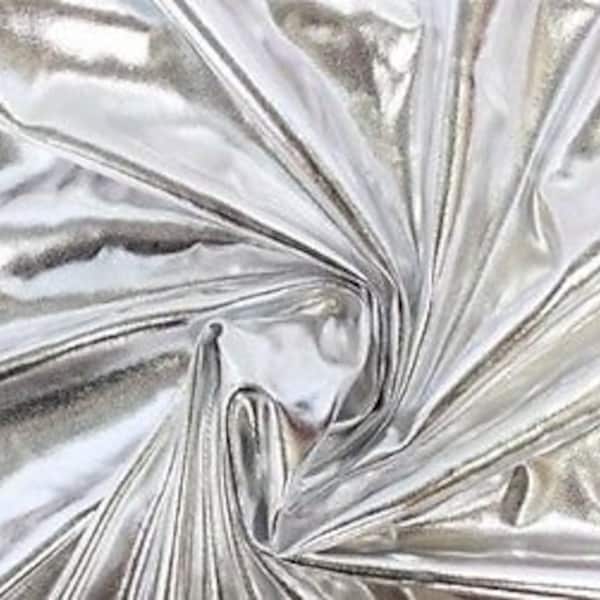 Silver Fabric - Etsy