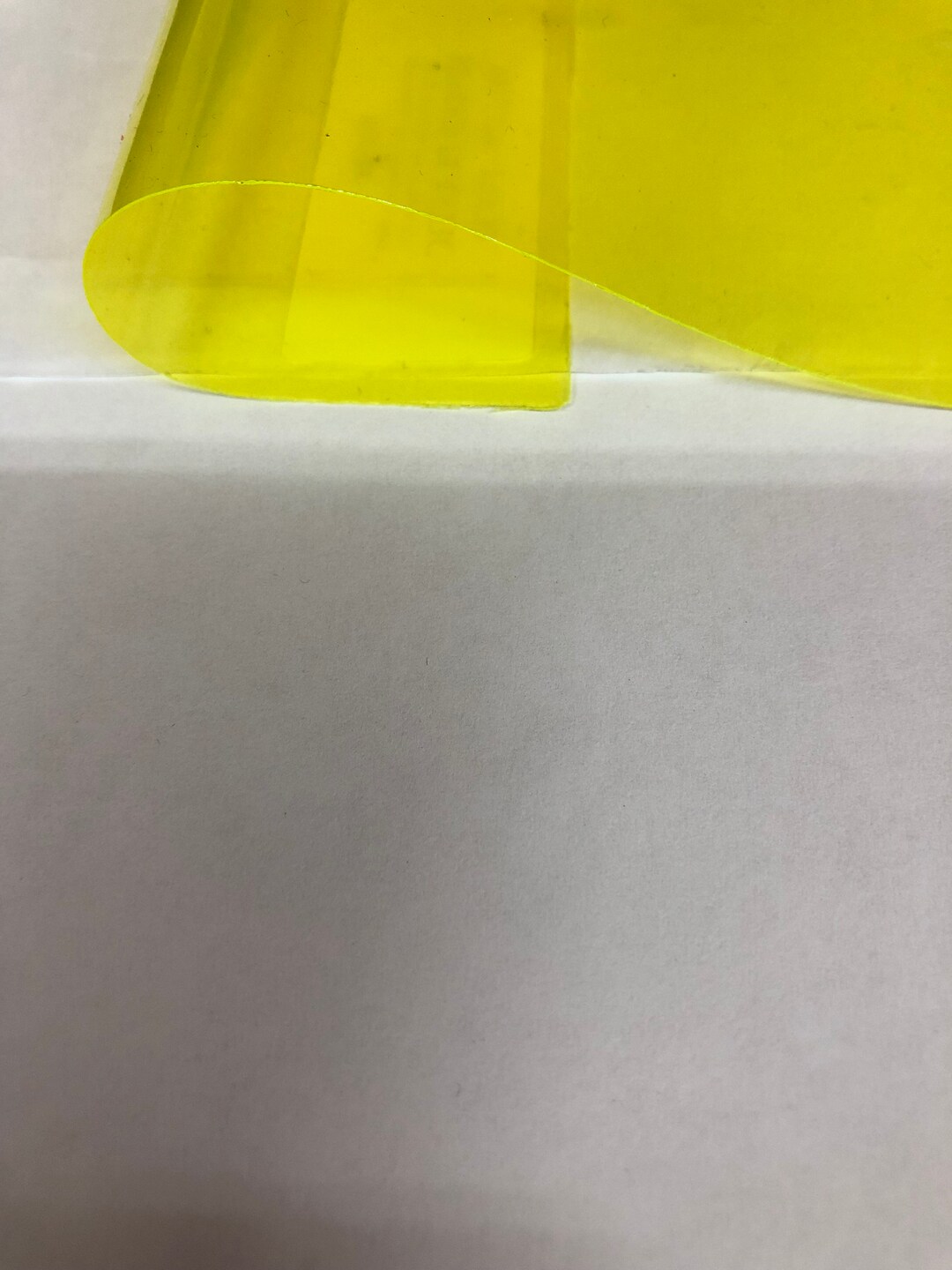 Yellow Marine PVC Tinted Plastic Vinyl Fabric- Sold by the Yard - 54 ...