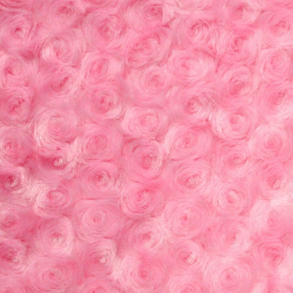 Baby Pink Minky Swirls - Etsy