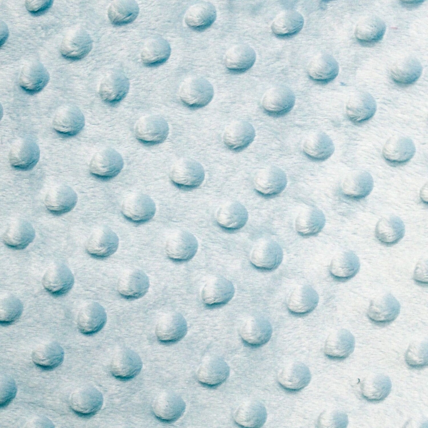 Baby Blue Minky Dot Cuddle Fabric Sold by the Yard - Etsy