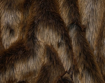 Beaver Faux Fur Fabric - Etsy