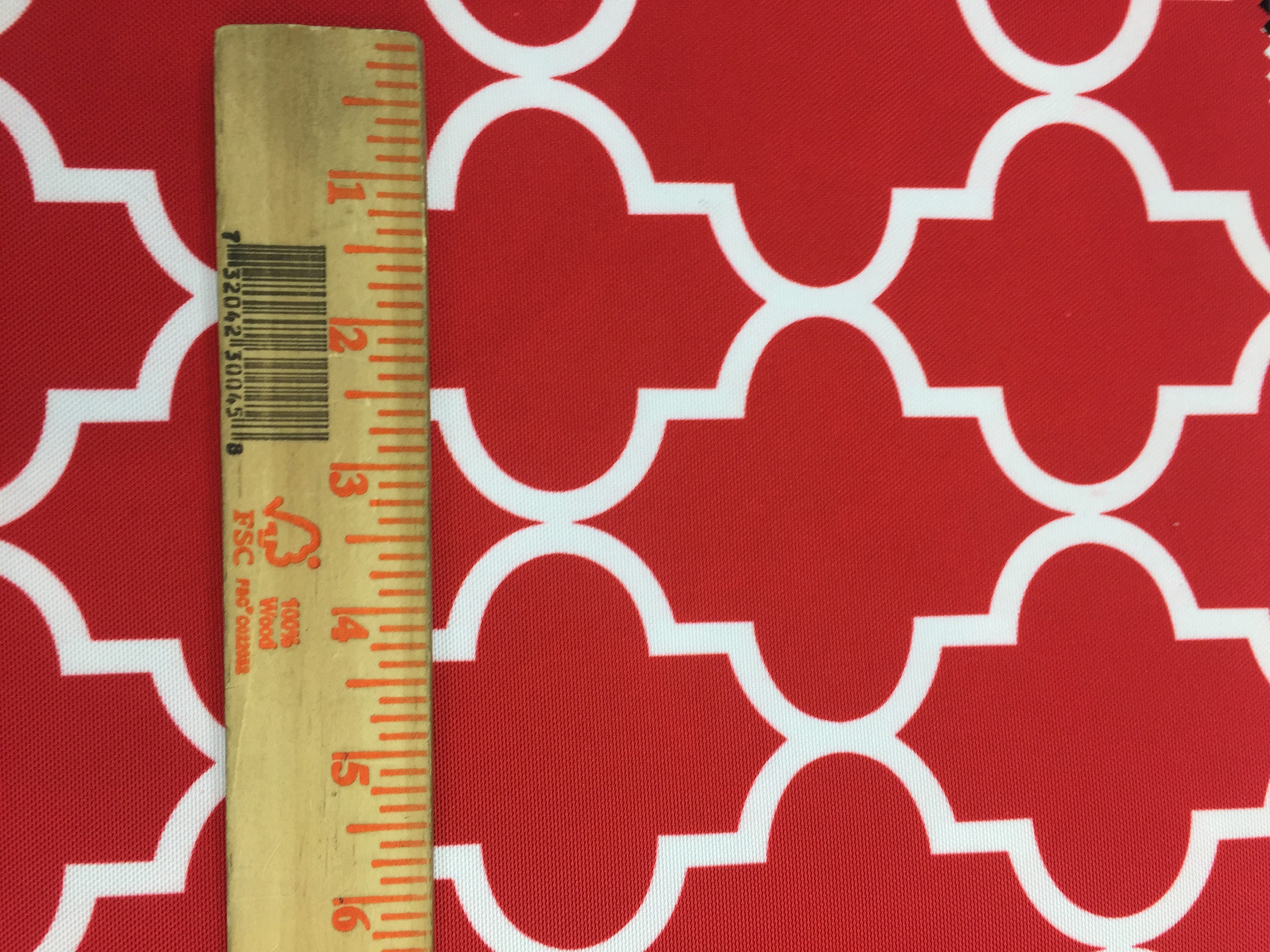 Yellow White Moroccan Print Indoor Outdoor 100% Waterproof - Etsy