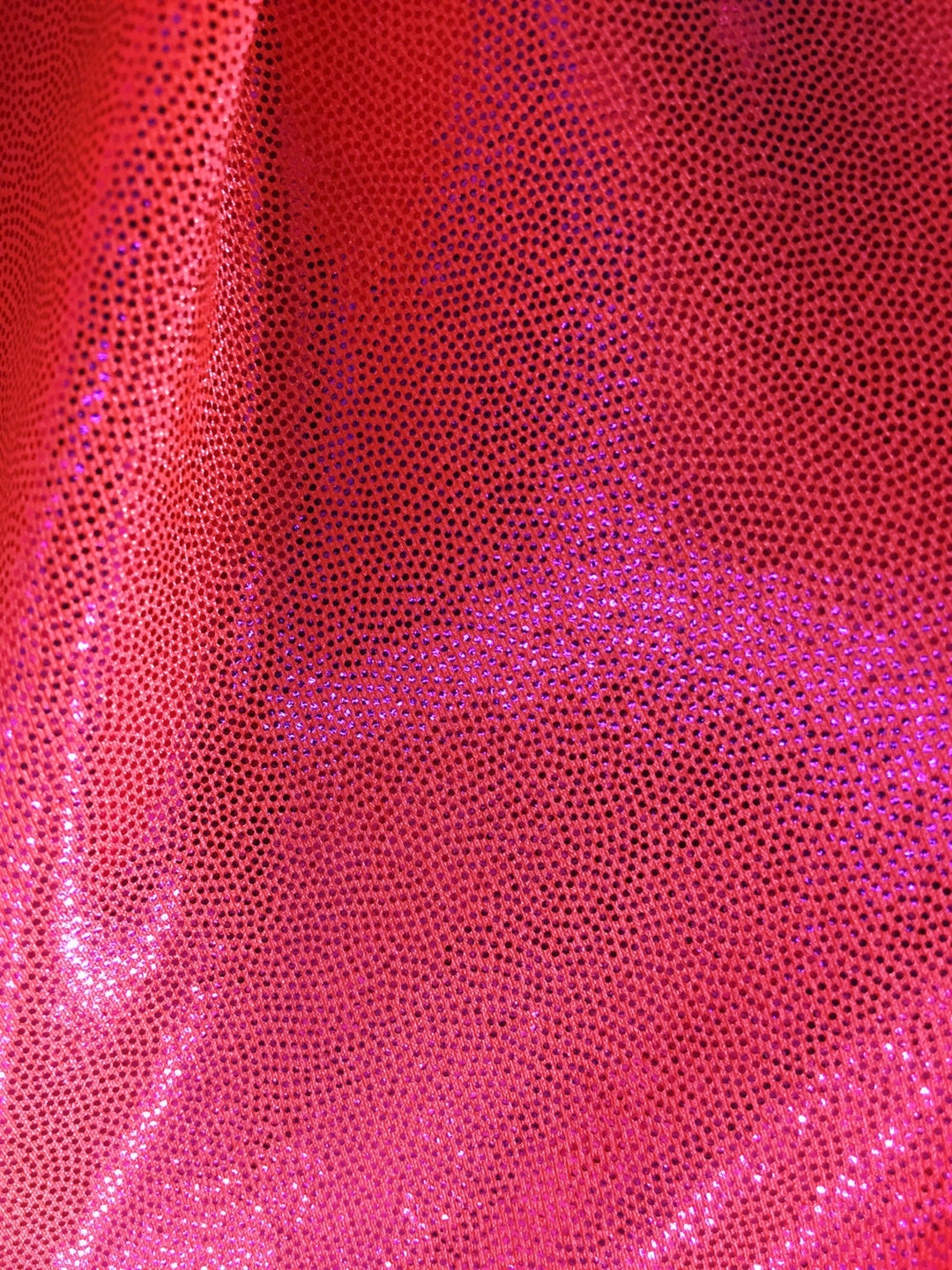 Hot Pink Mystique Sparkle Spandex 4 Way Stretch Fabric - BTY - 60" - Etsy