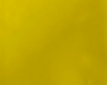 SUNFLOWER YELLOW Shiny Glossy PVC Pleather Stretch Fabric 58 In. Sold ...