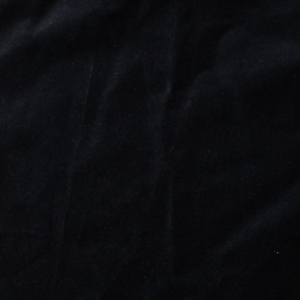 Black Cotton Velvet Upholstery Drapery Home Decor Fabric - Sold by the ...