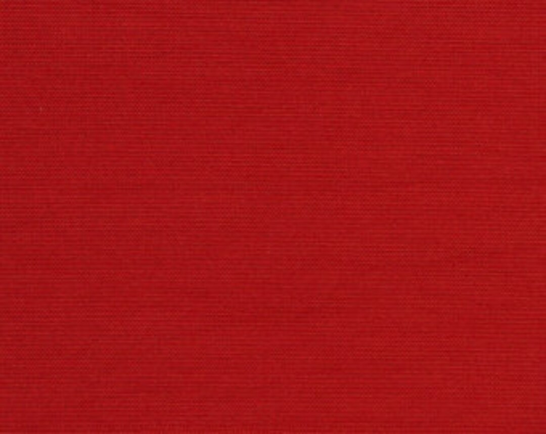 Waterproof Canvas RED Indoor Outdoor Fabric / 60" Wide / Sold by the ...