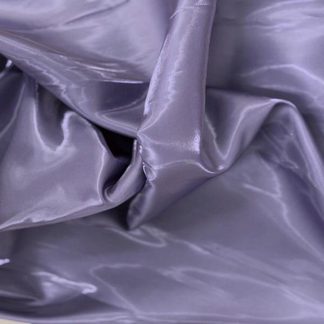 Periwinkle Purple Crystal Reflective Liquid Bridal Satin Apparel Decor ...