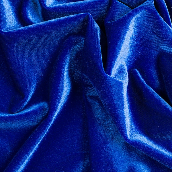 Royal Blue Velvet - Etsy