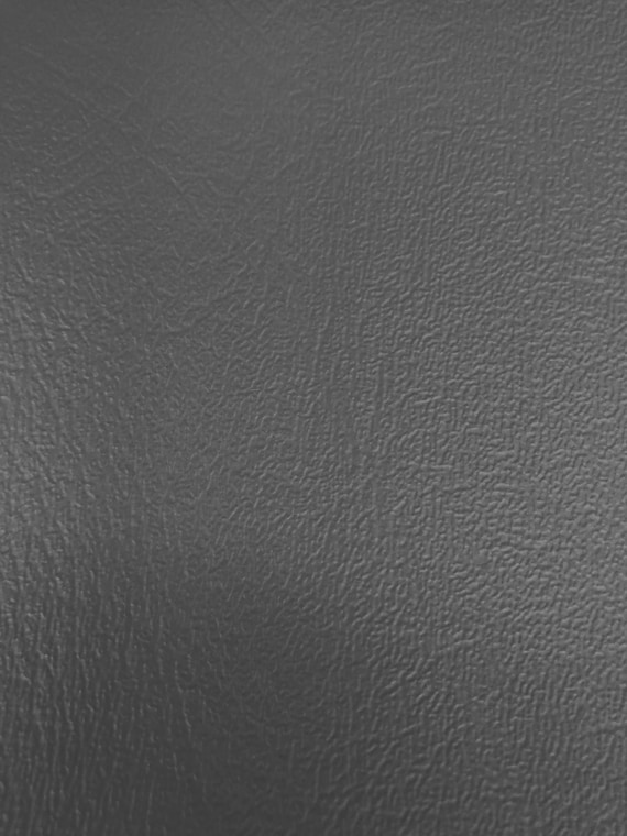 Gray faux leather fabric store