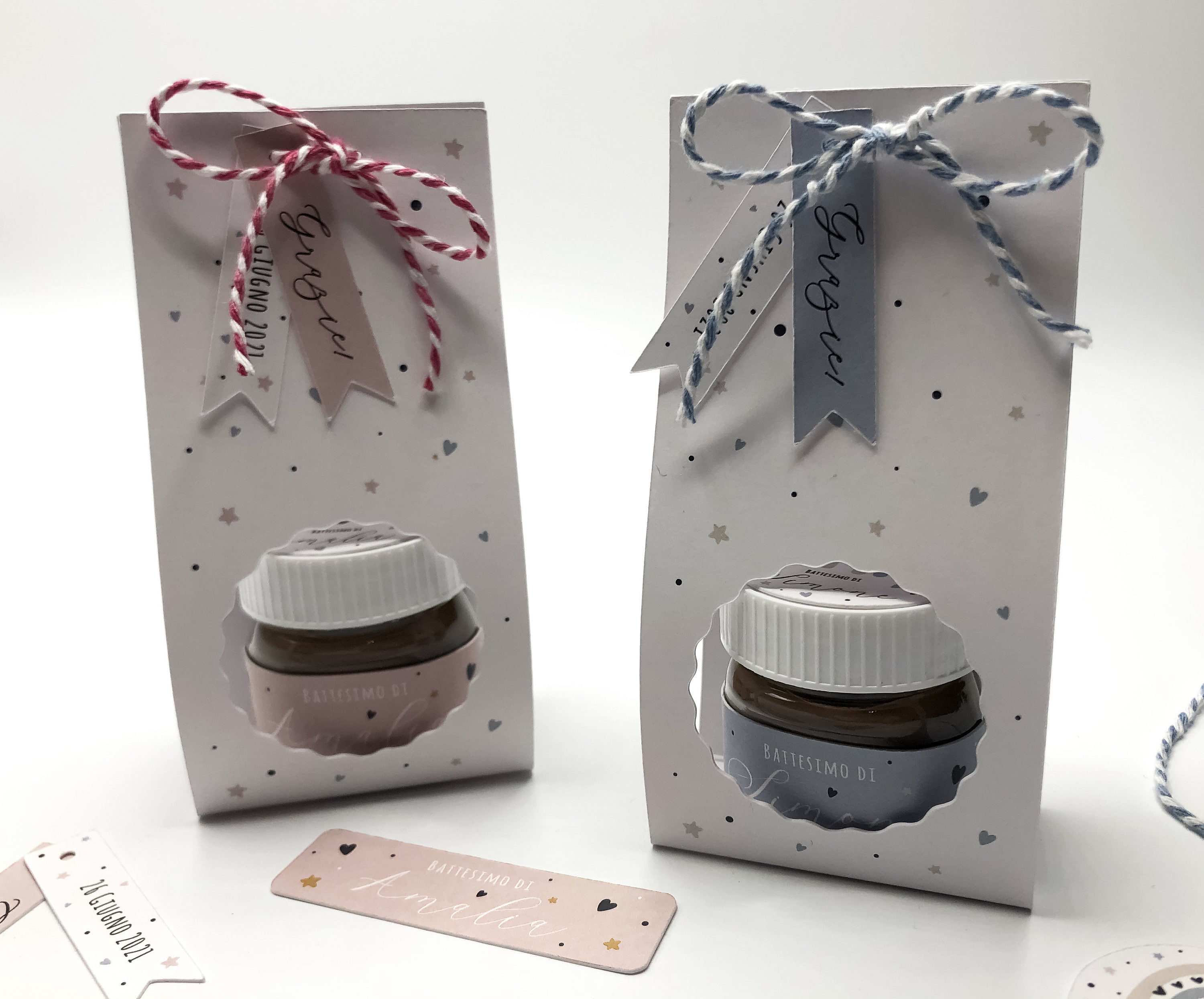 Personalized Nutella With Box Party Favor or Baptism Gadget | Etsy