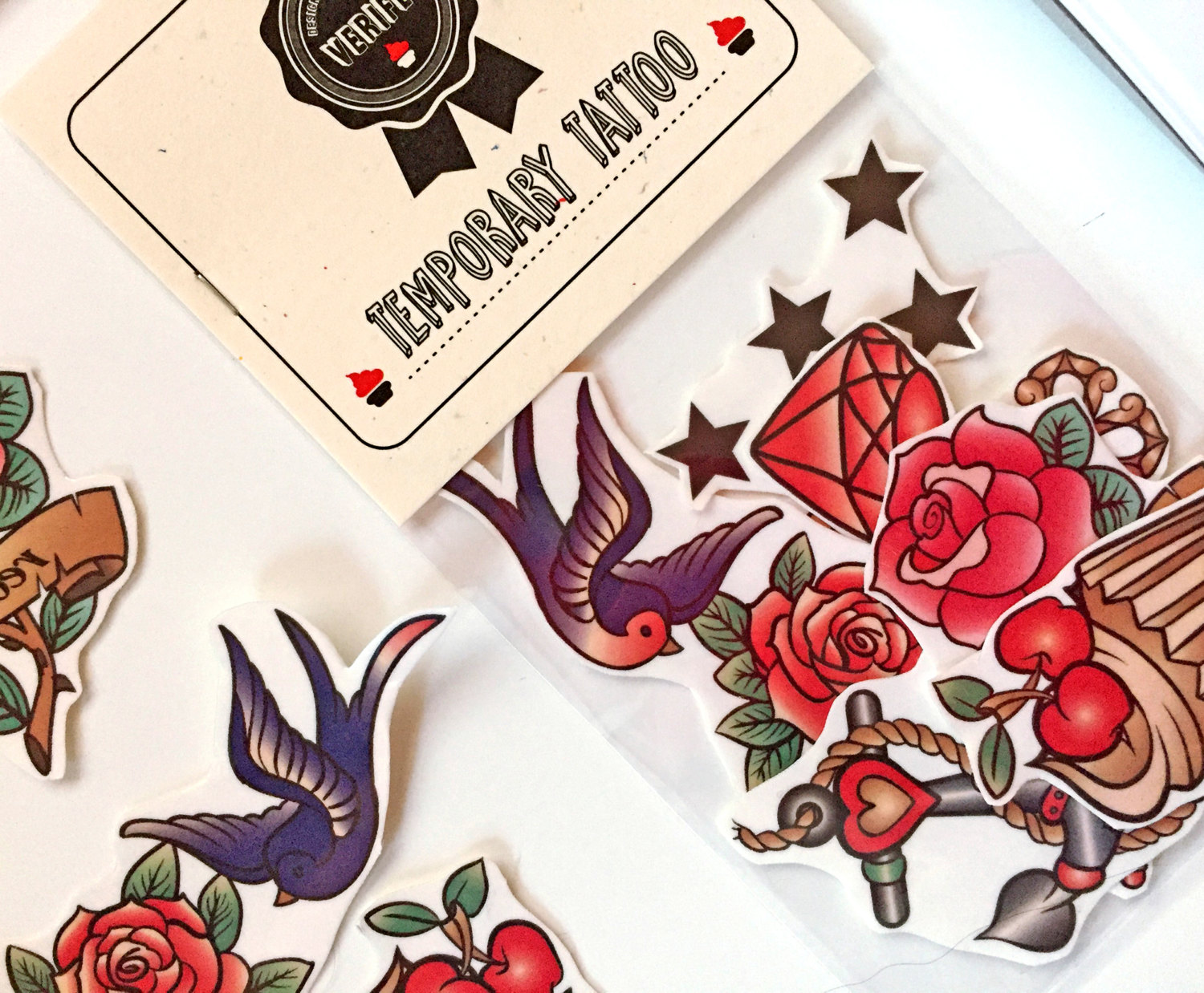 Tattoo Style Personalised Embroidery Kit alternative embroidery design ...