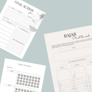 Ramadan Planner, Printable Ramadan, Ramadan Journal, Rajab, Shaban ...