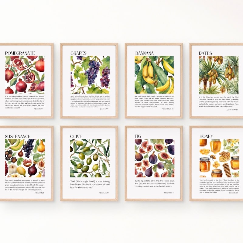 Islamic Art Pomegranates - Etsy