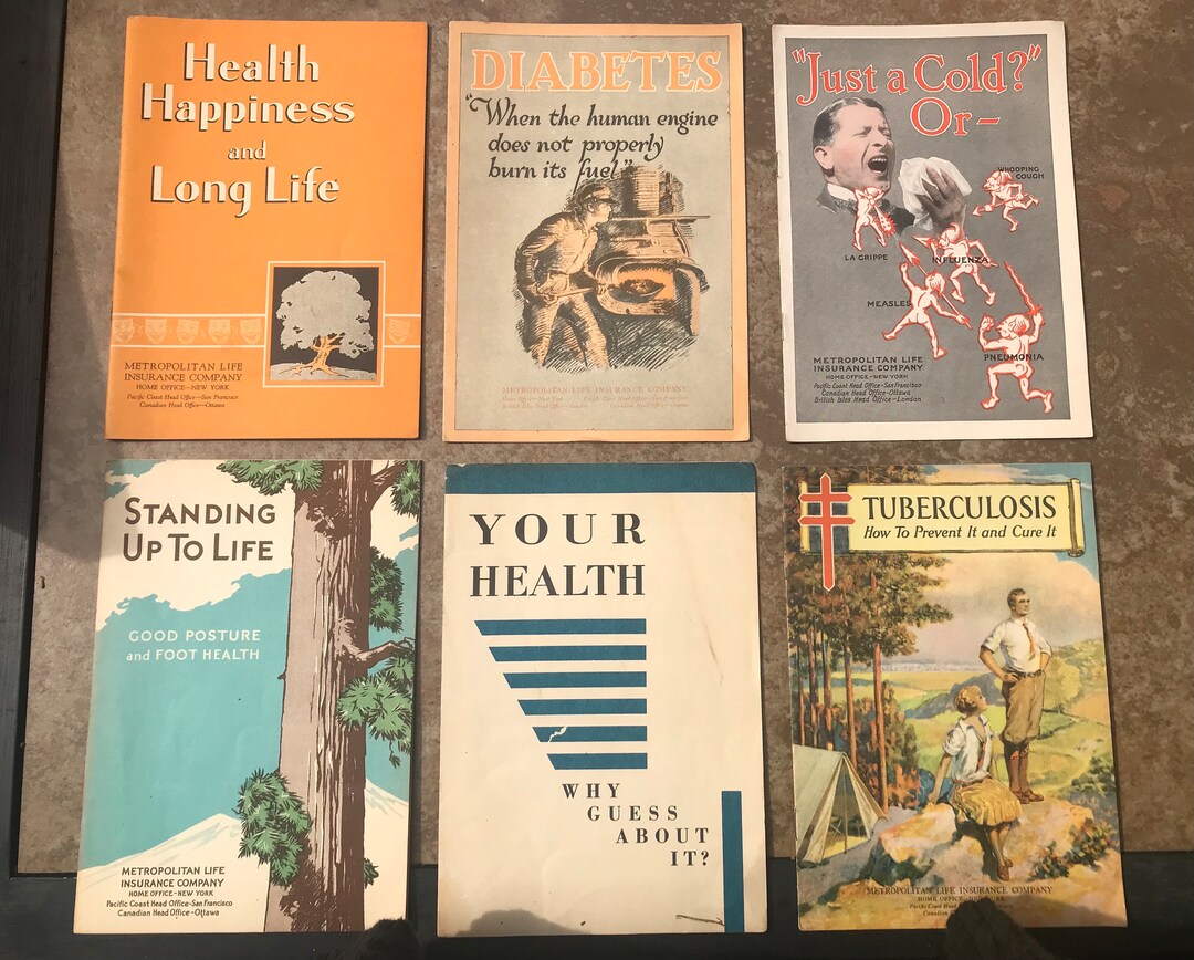 Vintage Advertising Metropolitan Life Insurance Booklets Lot of 6 ...