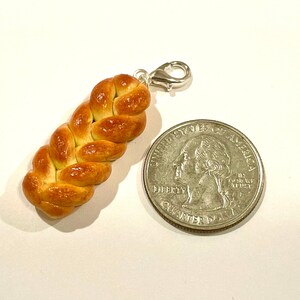 Polymer Clay Challah Bread Charm Necklace Earrings - Etsy