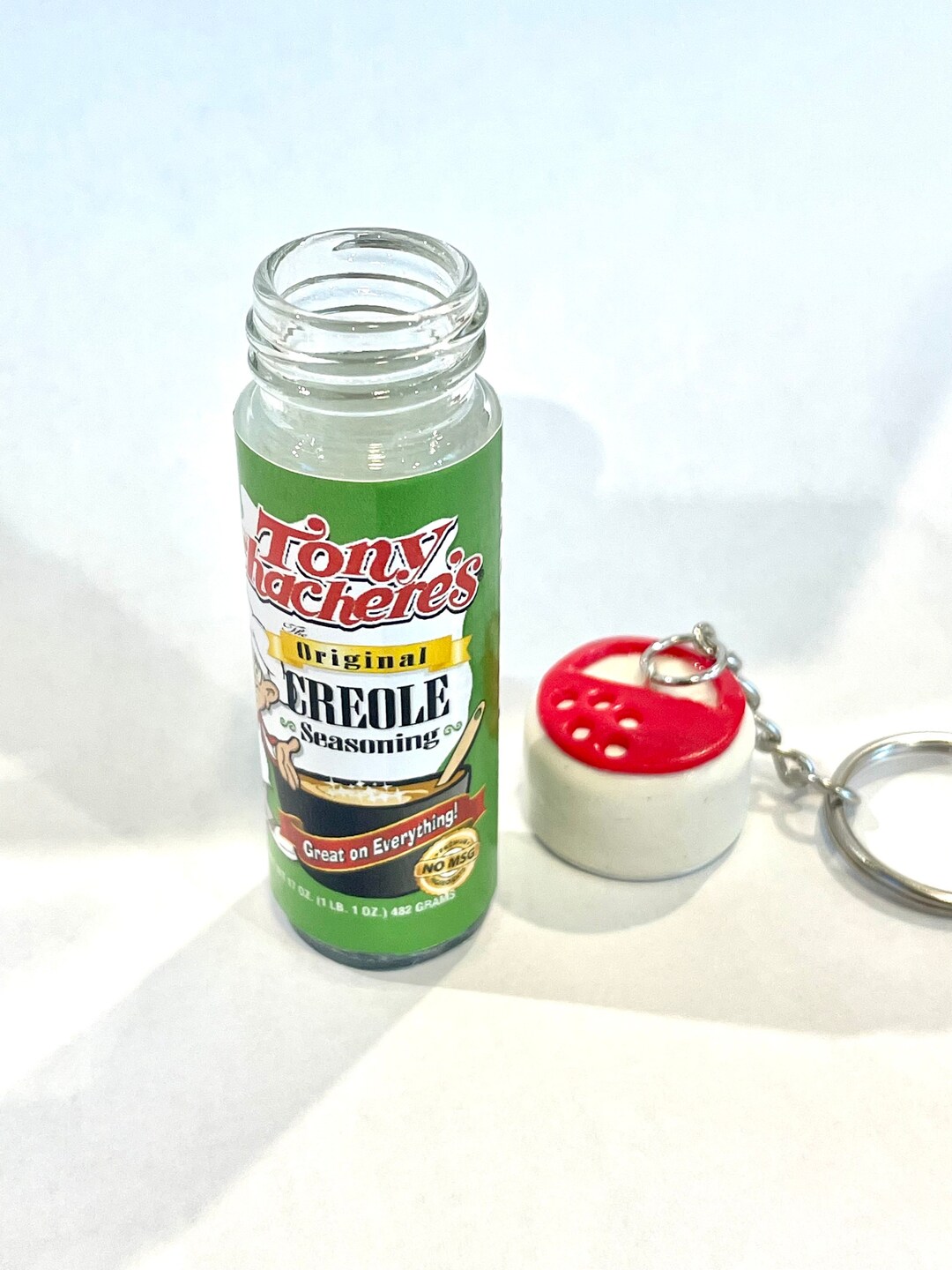 Polymer Clay Tony’s Seasoning Jar Keychain - Etsy