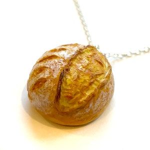 Polymer Clay Sourdough Bread Charm | Necklace | Earrings - Etsy