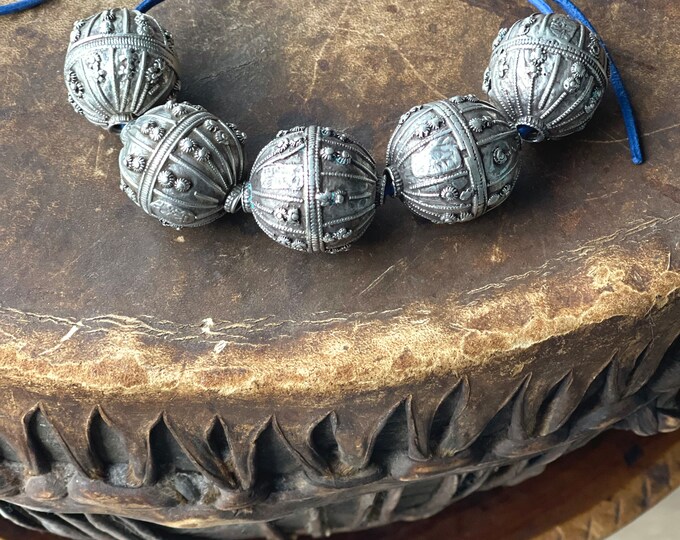 Very Unique Antique Yemen Genuine Solid Silver Handmade Necklace - Etsy