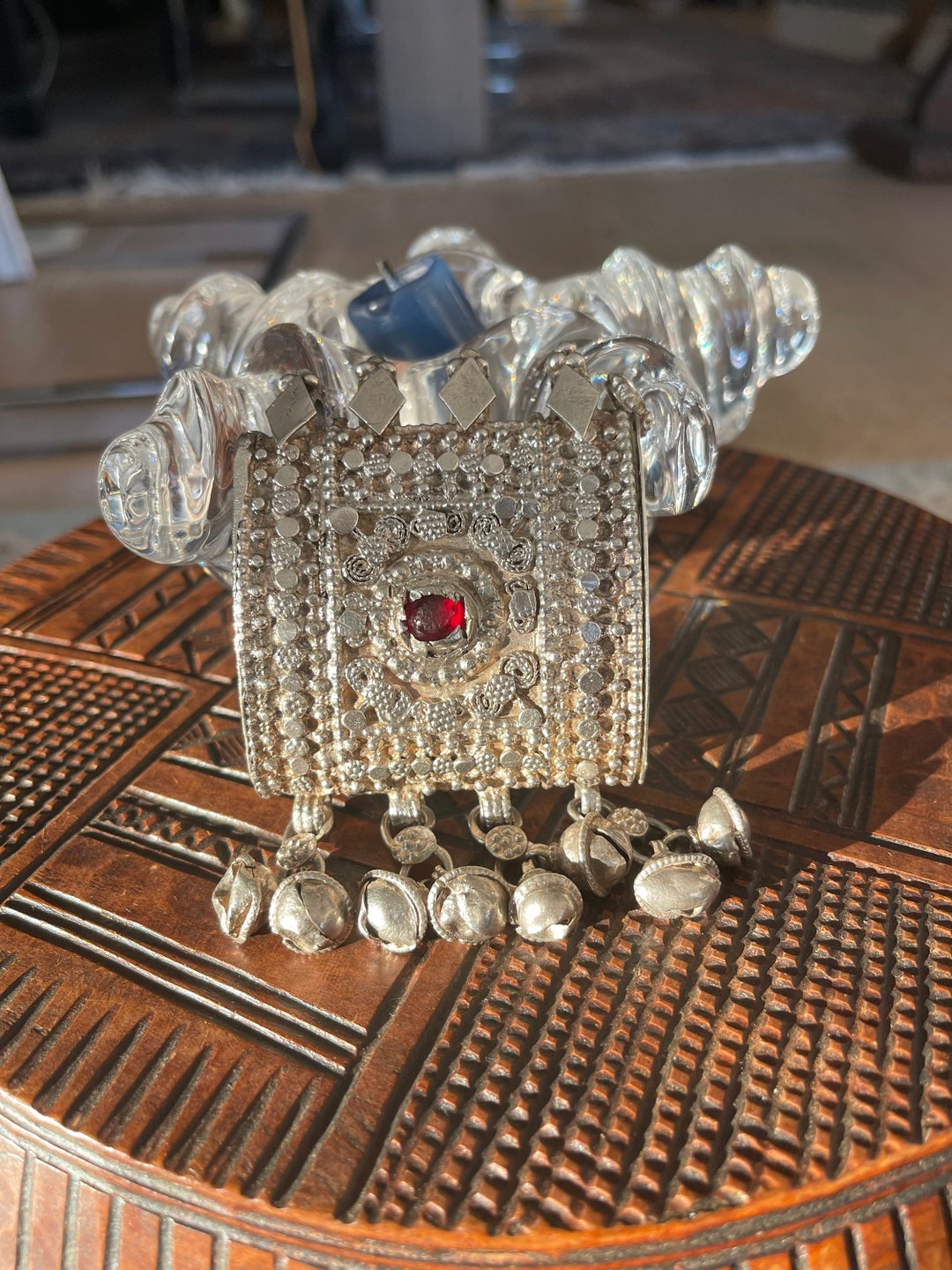 Ethiopian Protective Amulet Box, Old, Good 835 Silver, Weighty, Tiny ...