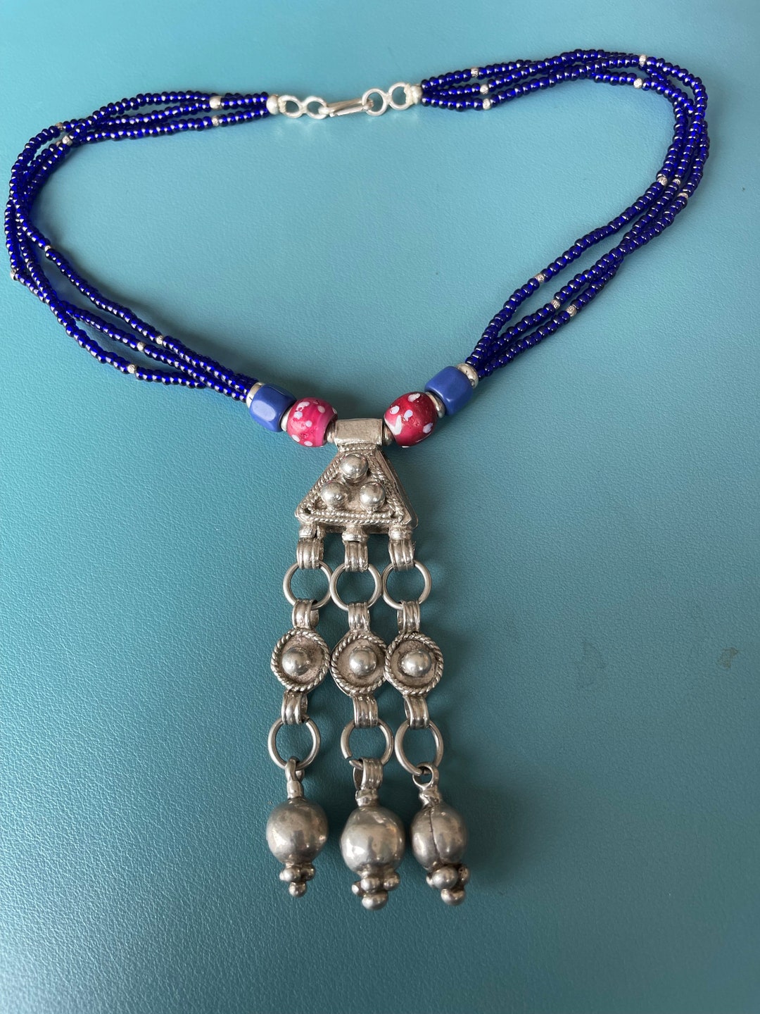 Ethiopian Argobba Wedding Pendant, Protective and Charming. Restrung on ...