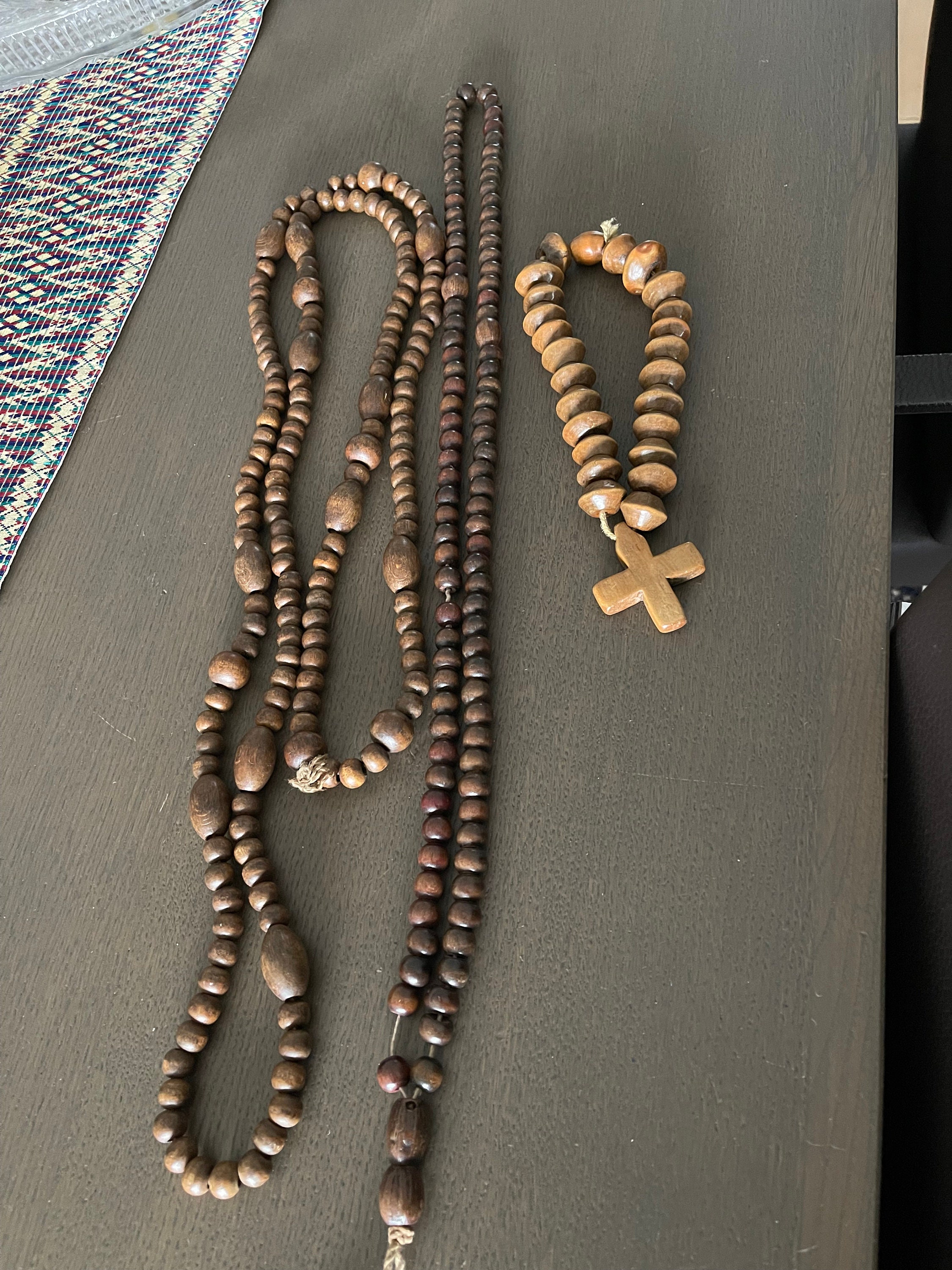 Ethiopian Prayer Beads Moslem Handcarved Local Light Weight - Etsy