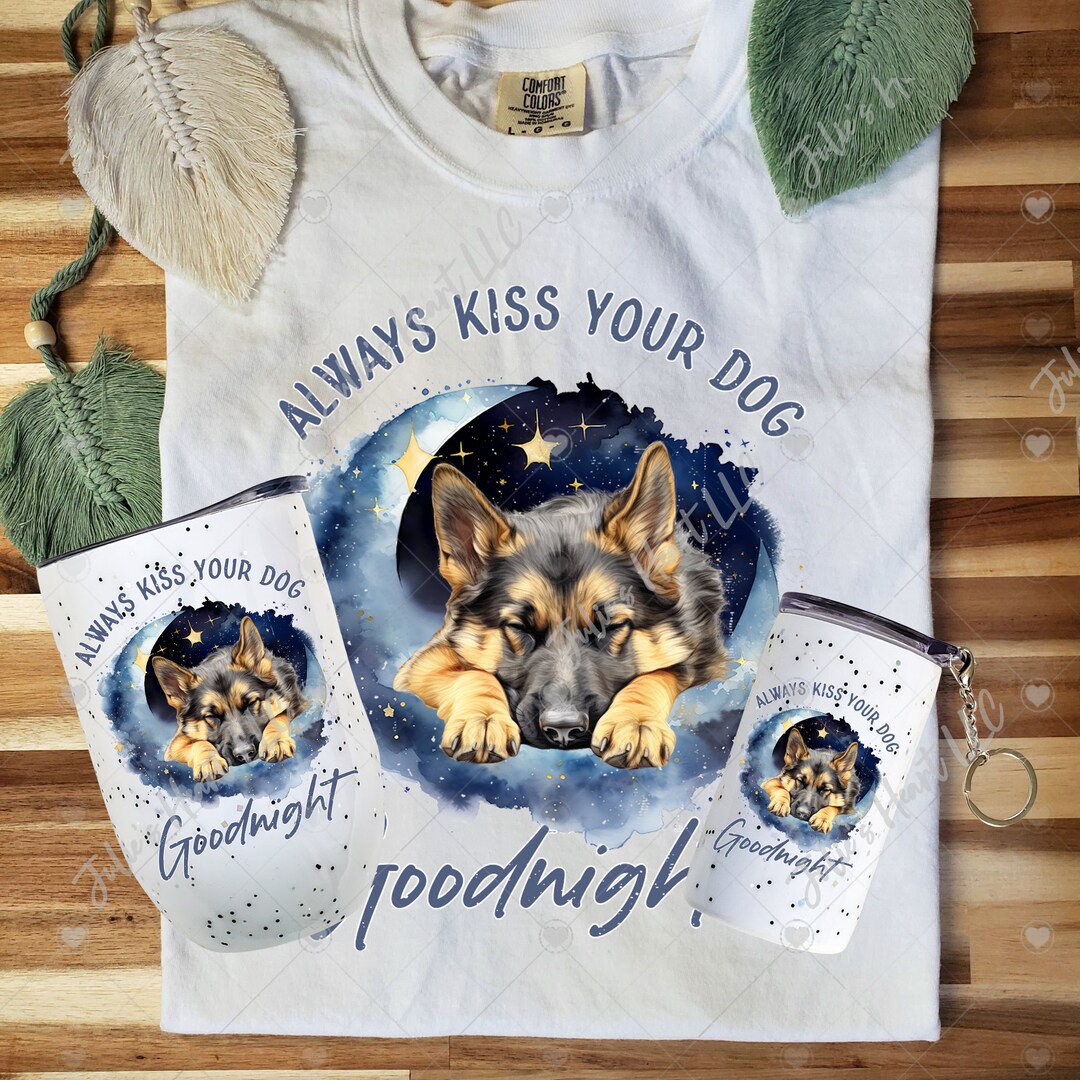 German Shepherd Gift Set, German Shepherd Pet Parent, German Shepherd ...