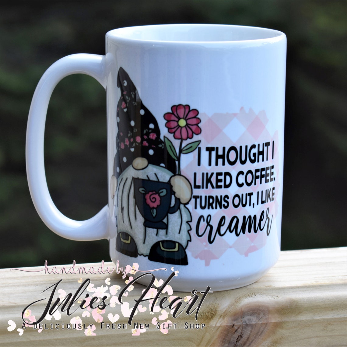 Gnome 15 Oz Coffee Mug | Gnome Coffee Cup | Cute Gnome Mug | Gnome ...