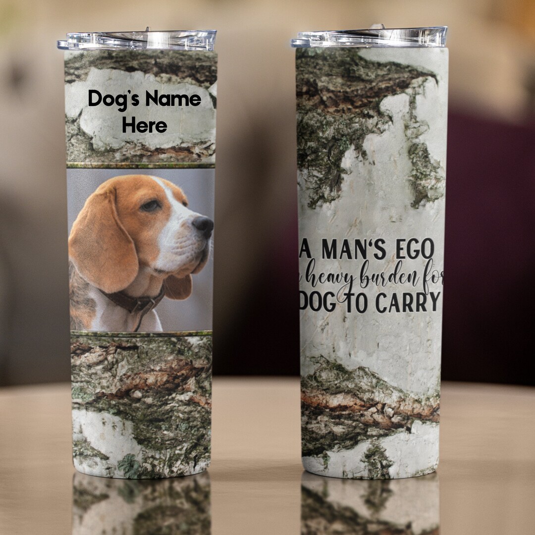 20 Oz Custom Personalized Beagle Hunting Dog Matte Tumbler Cup Mug ...