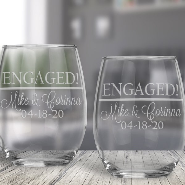 Engaged Couple - Etsy