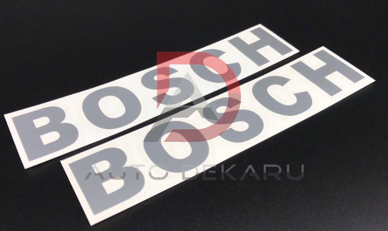 Bosch Decal Sticker Spark Plug Free Shipping x 2 pcs. | Etsy