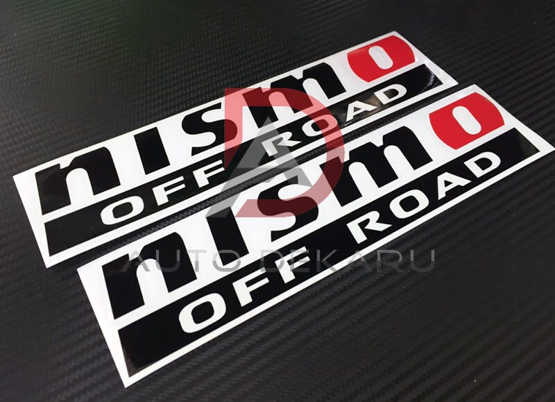 Nismo Off Road Nissan Sticker Decals 2 Pcs Free Shipping Etsy