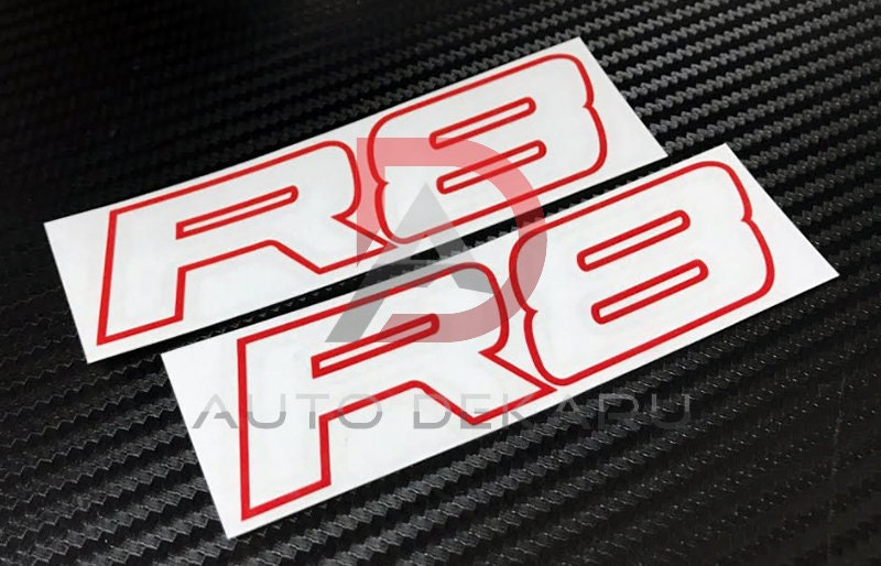 Audi R8 Decal Sticker Quattro x 2 pcs. FREE SHIPPING | Etsy
