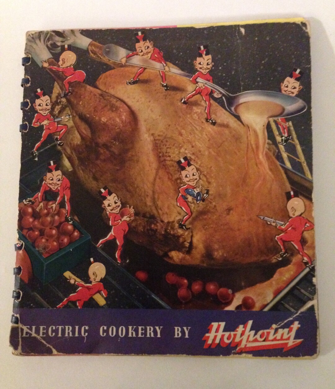 Vintage Electric Cookery by Hotpoint Mid Century 1950s Featuring Happy ...