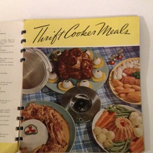 Vintage Electric Cookery by Hotpoint Mid Century 1950s Featuring Happy ...