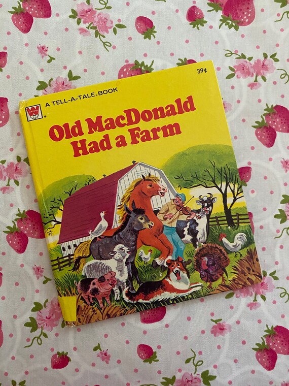 Old Macdonald Had a Farm Vintage Children's Book 1975 | Etsy