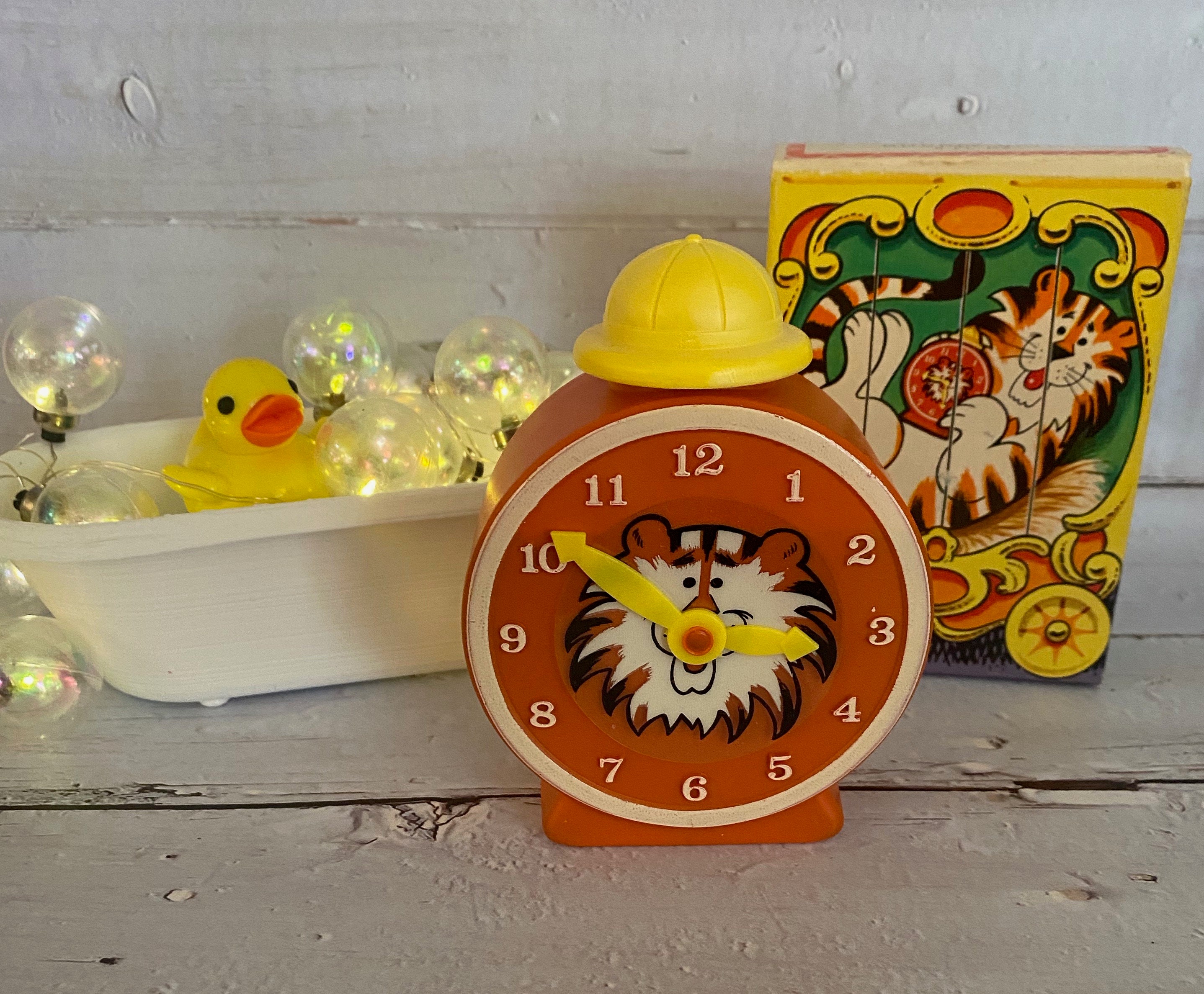 Vintage Avon Tic Toc Tiger Bubble Bath, Full Container, Original Box ...