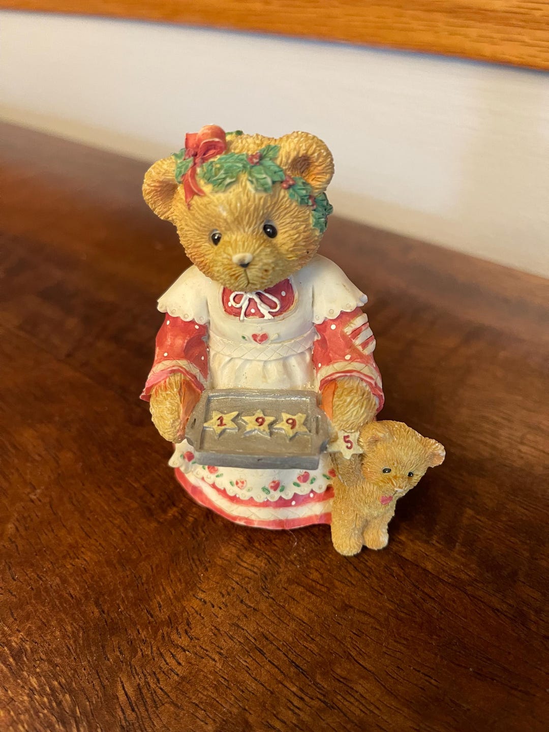 Cherished Teddies 1995 Amanda “here's Some Cheer to Last the Year” - Etsy