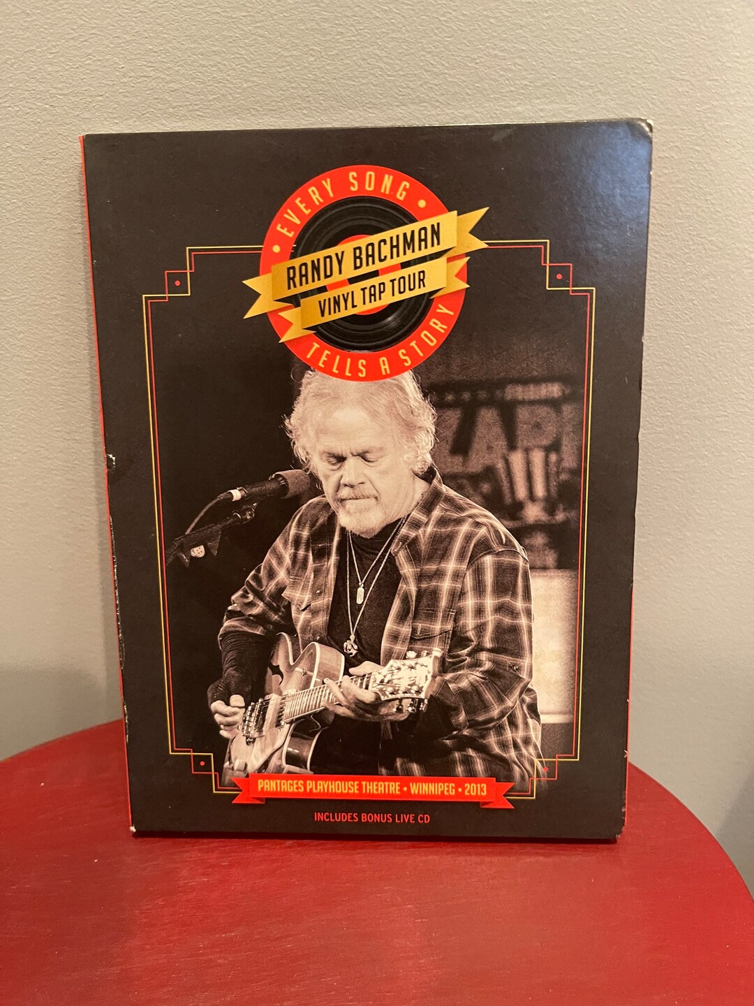 Randy Bachman DVD Vinyl Tap Tour Every Song Tells a Story. Two Disc ...