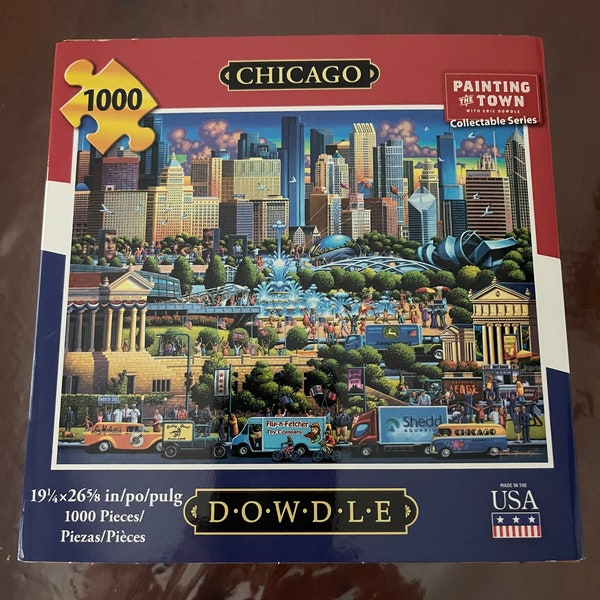 Chicago Puzzle - Etsy