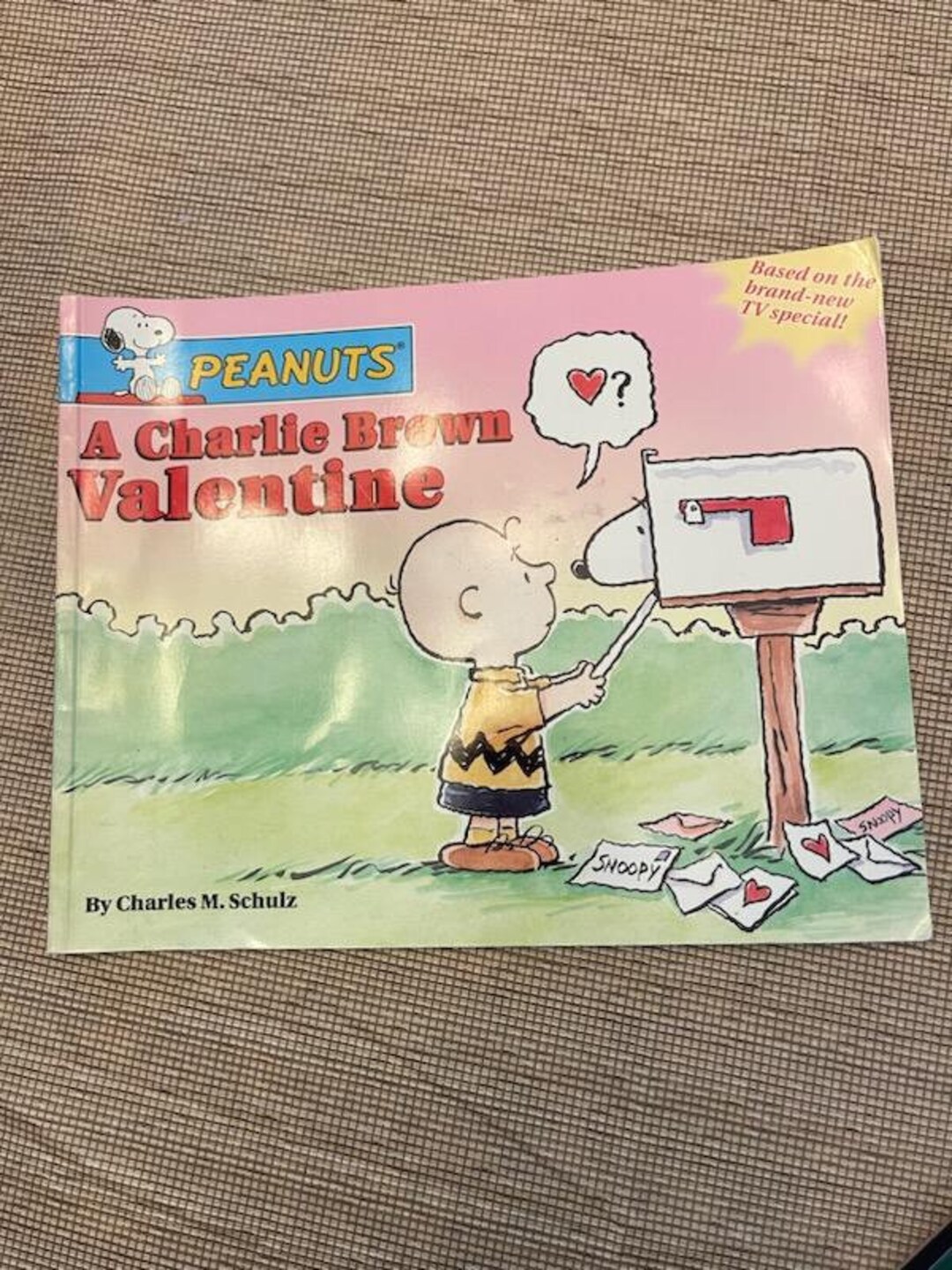 A Charlie Brown Valentine - by Charles M Schulz - Etsy