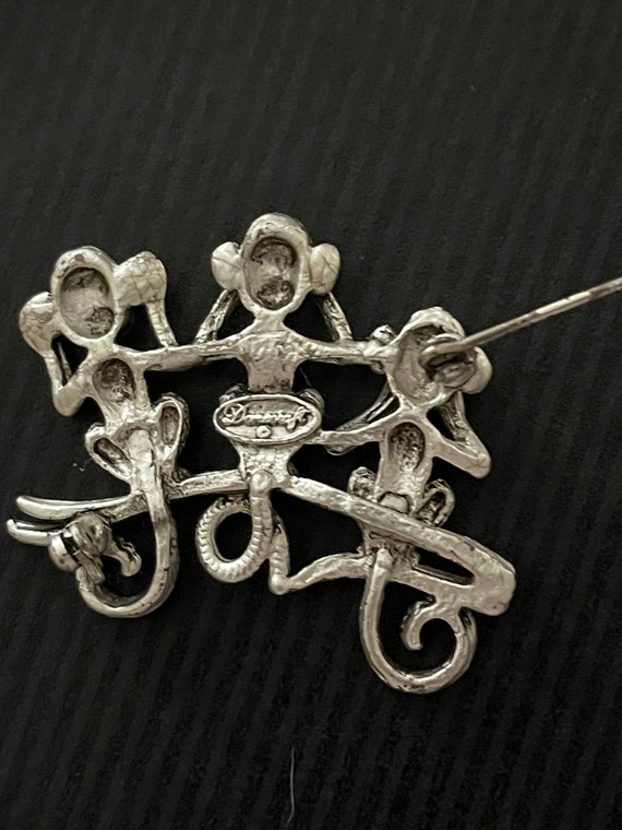 Monkey pins - see, hear, speak no evil and monkey on … - Gem