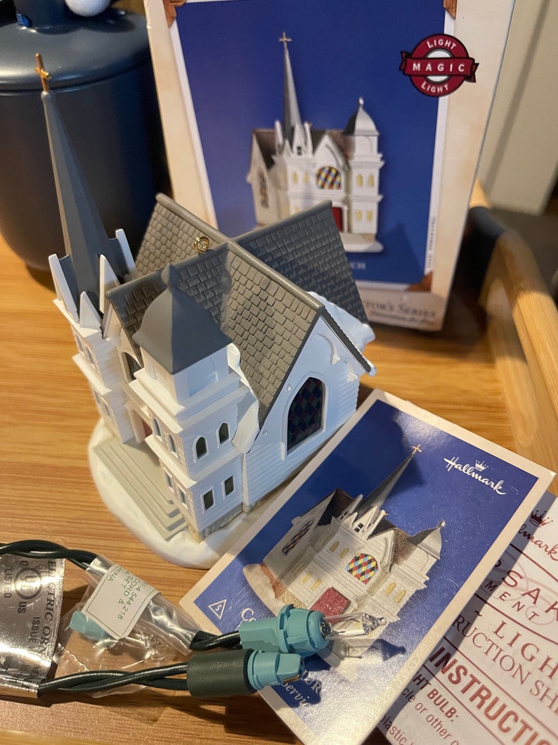 Hallmark Keepsake Ornament, Country Church. - Etsy
