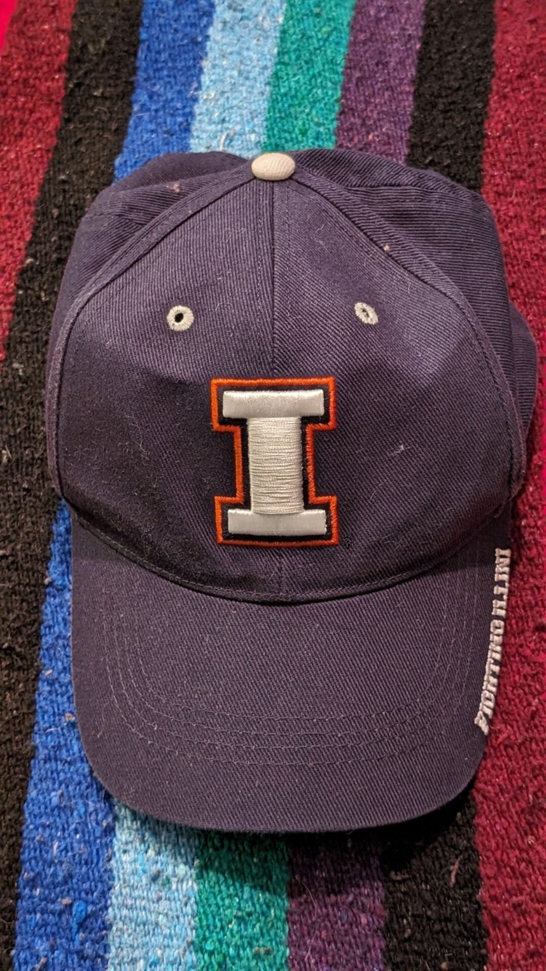 Vintage Illinois Fighting Illini Hat, Adjustable Hat - Etsy