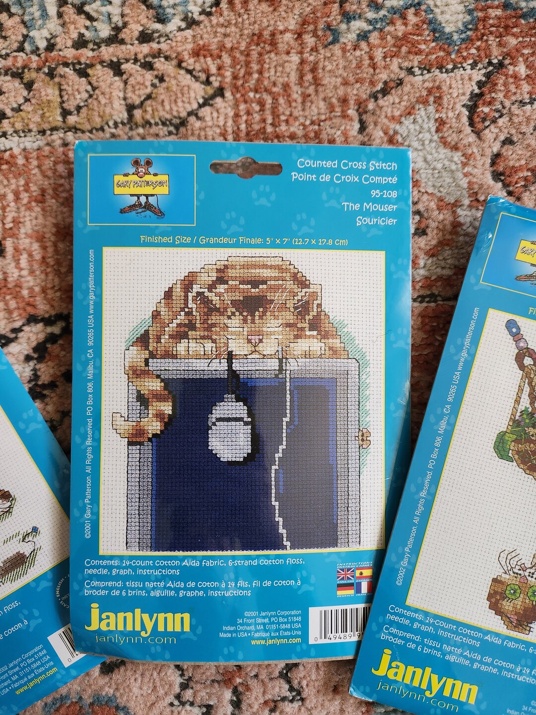 Set of 3 Vintage 2001 and 2002 Cross Stitch Packs - Etsy