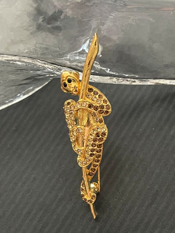 Monkey pins - see, hear, speak no evil and monkey on … - Gem