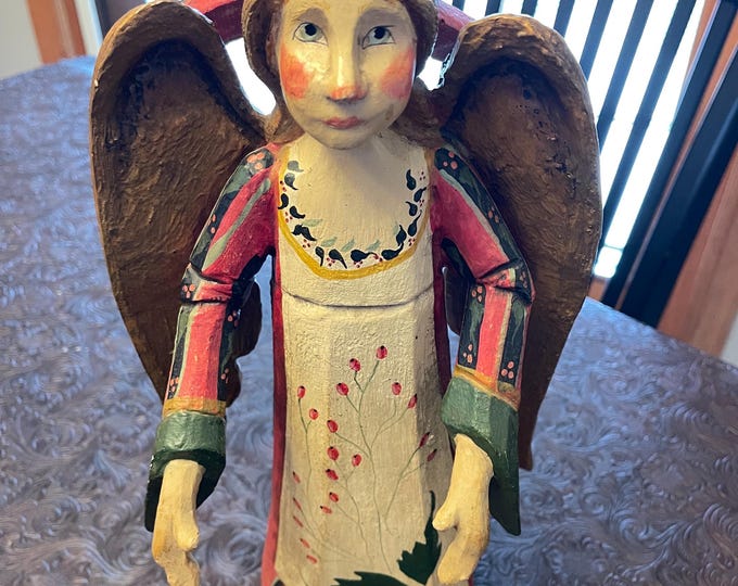 Large House of Hatten Angel, She Stands Over 14 Inches and 8 Inches ...